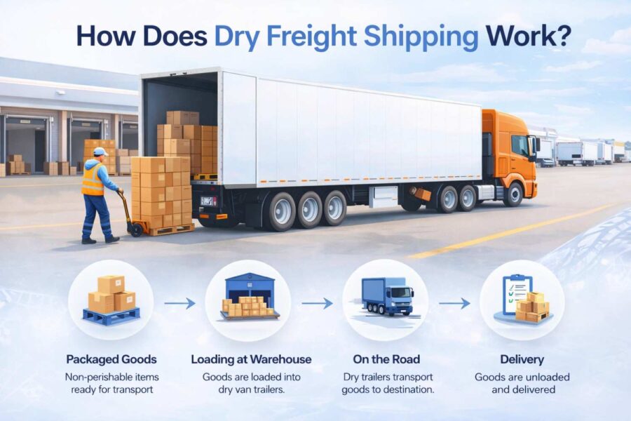What is the Definition of Dry Freight Shipping?